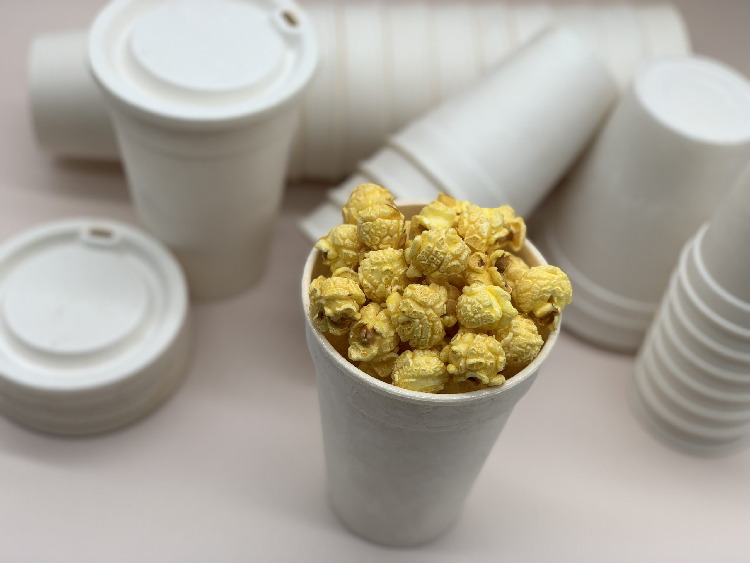 Biodegradable Coffee Cups 8/12/16oz Corn Starch Variety of Sizes