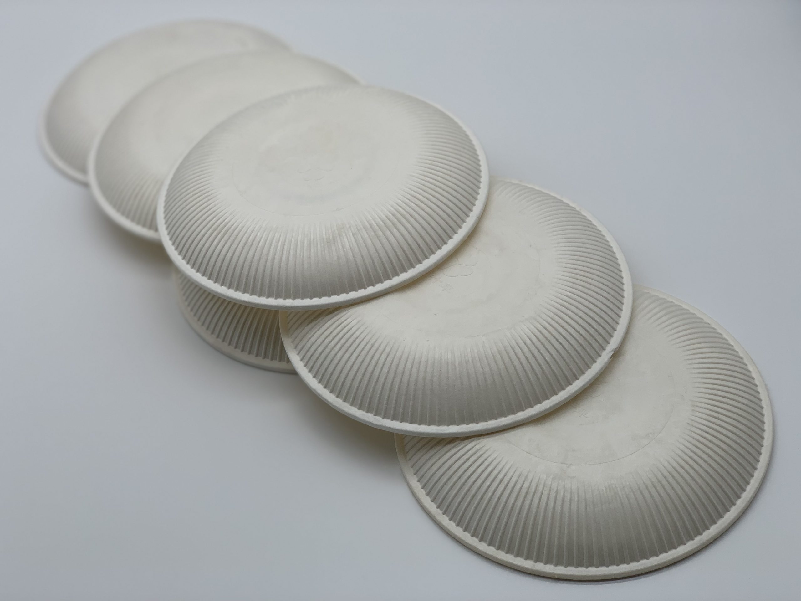 Natural Fiber Eco Disposable Corn Starch Biodegradable Plates