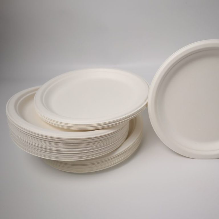 6 / 7/9 inch Biodegradable eco friendly disposable plates for wedding party