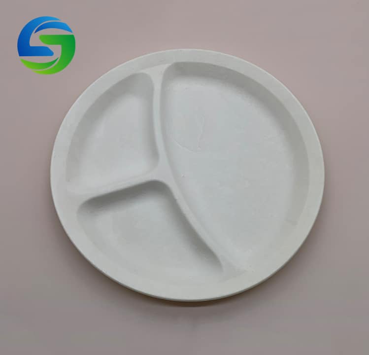 10 inch Corn Starch Eco friendly Disposable Plates for wedding party