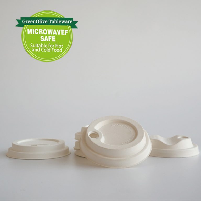 Ecolids Leak-proof Eco Friendly Disposable Plant Based Fiber