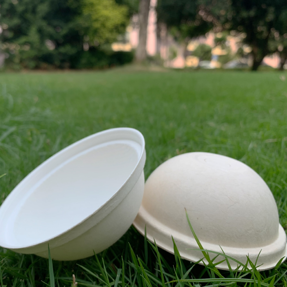 Disposable Biodegradable Bagasse Cup Lids, paper cup lids