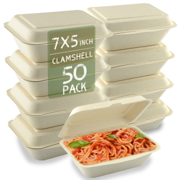 Biodegradable Food Containers, Bagasse Disposable Food Containers